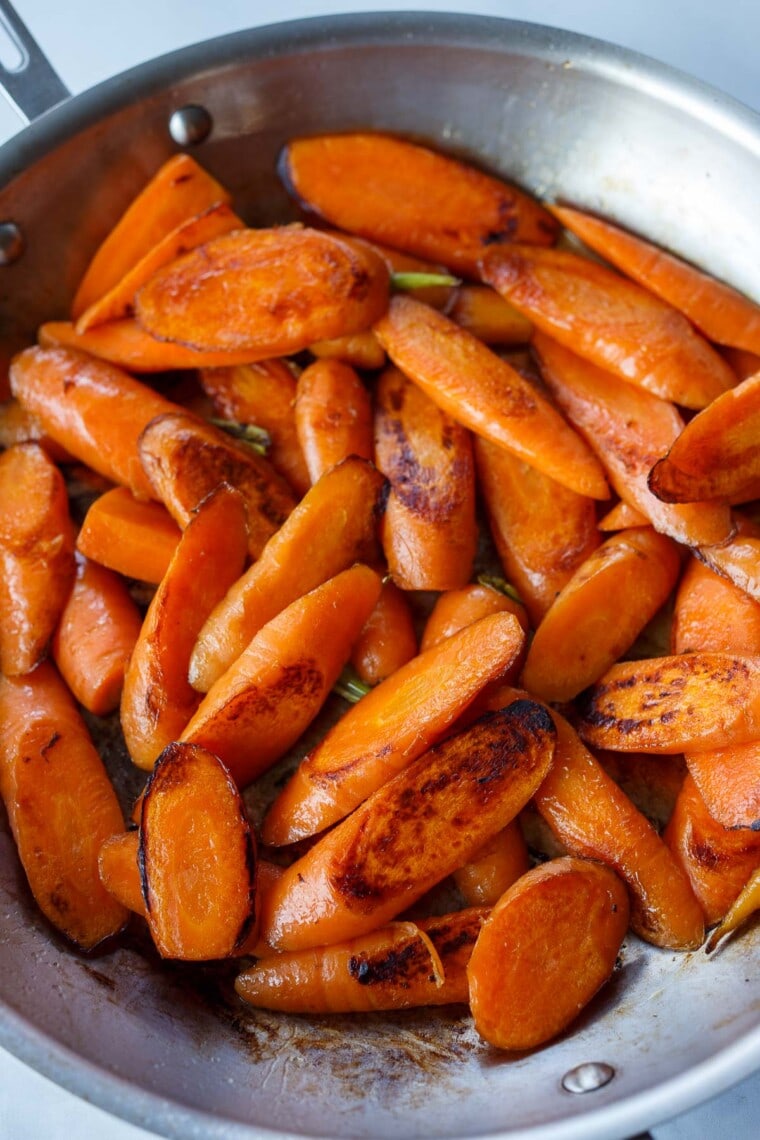 Glazed Carrots Recipe | Feasting At Home