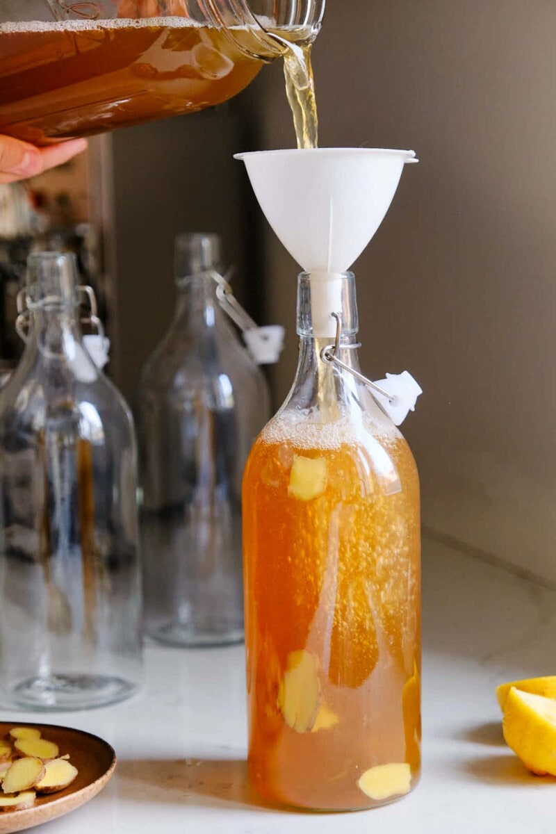 How to Make Homemade Kombucha (A Simple Guide) | Feasting At Home