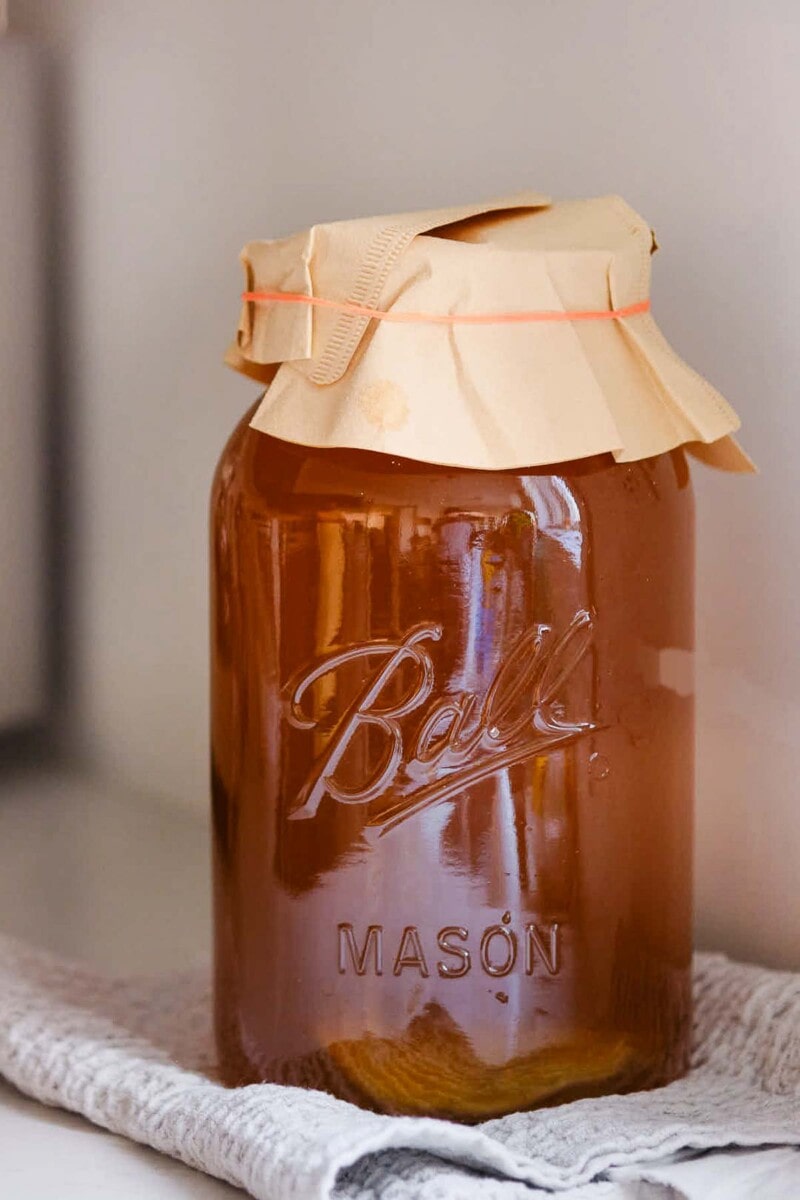 How to Make Homemade Kombucha (A Simple Guide) | Feasting At Home