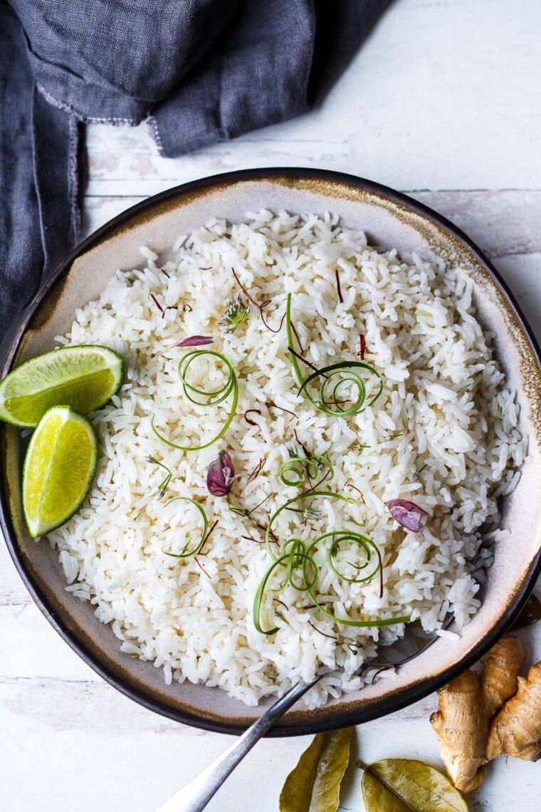 Fluffy Middle Eastern Rice | Feasting At Home
