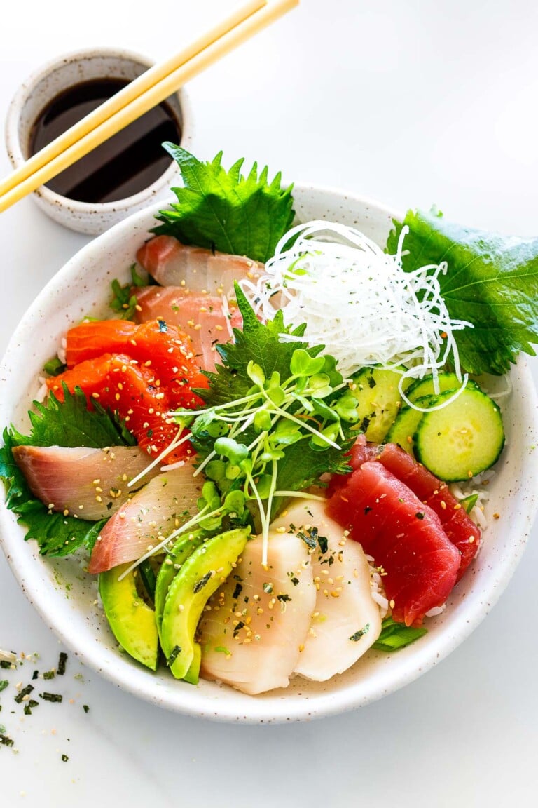 Chirashi Bowl | Feasting At Home