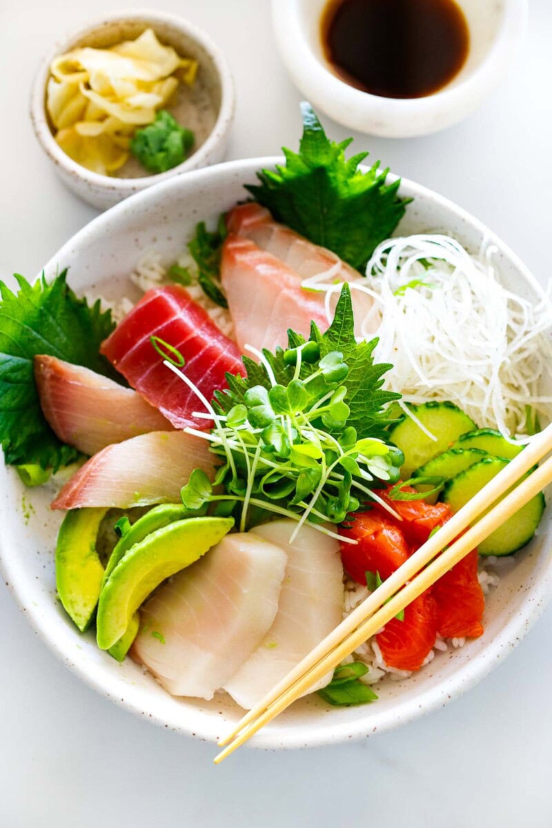 Chirashi Bowl | Feasting At Home