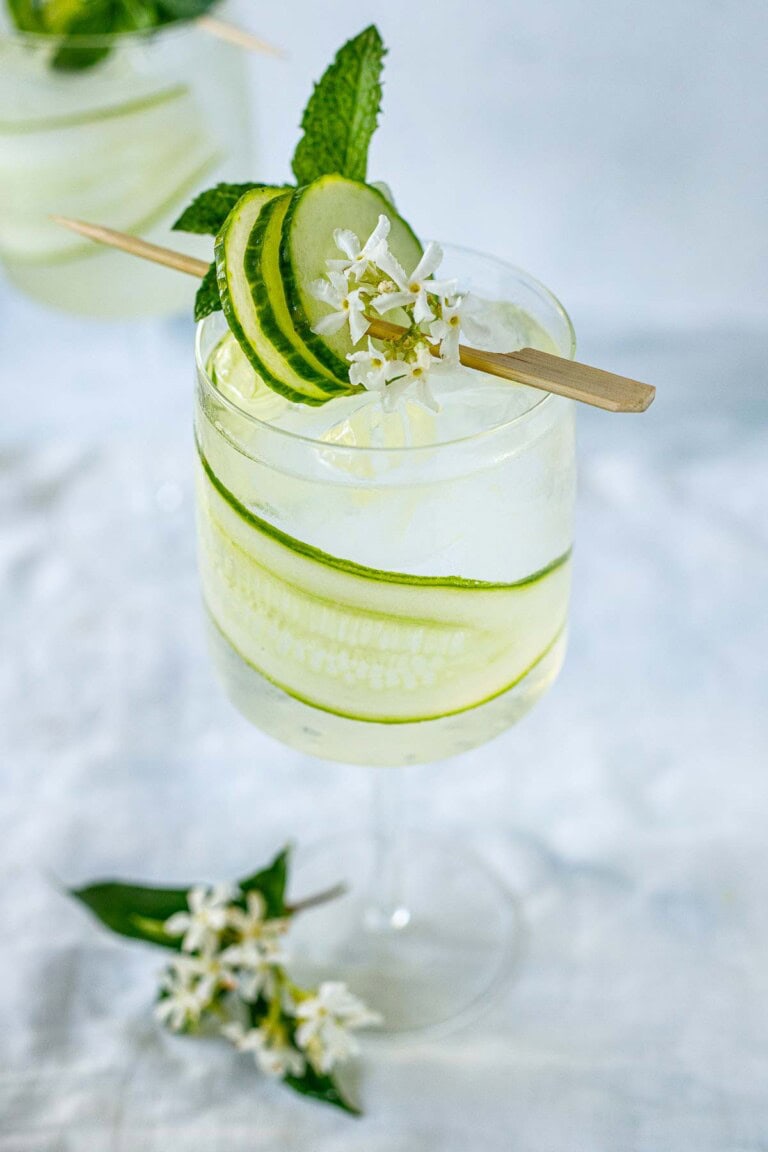 White Linen Cocktail Recipe | Feasting At Home