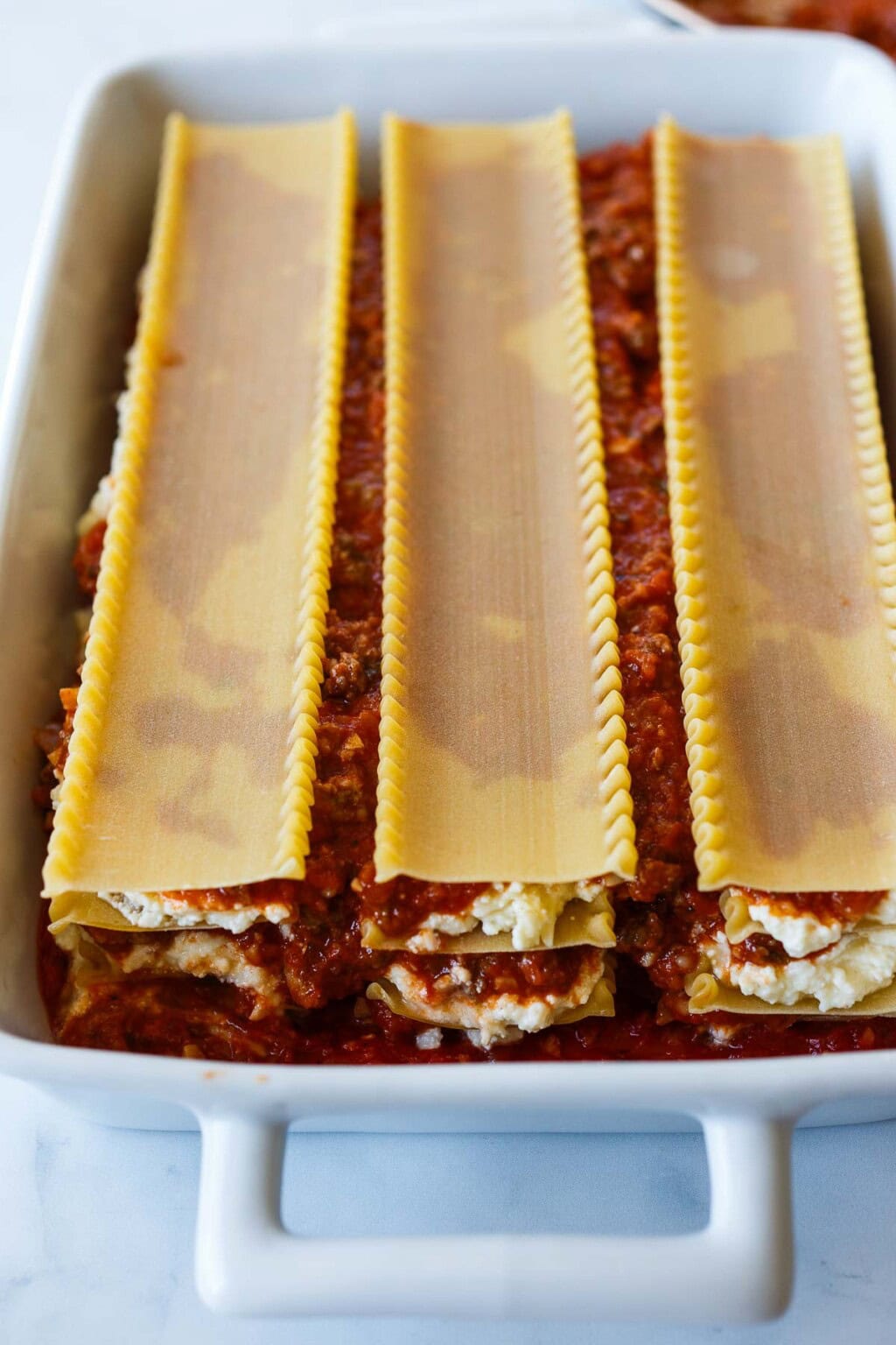 Homemade Lasagna Recipe - Feasting At Home