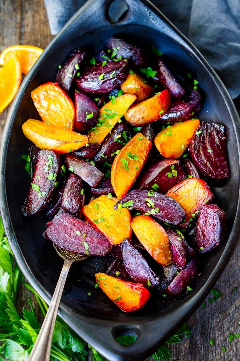 Easy Roasted Beets | Feasting At Home