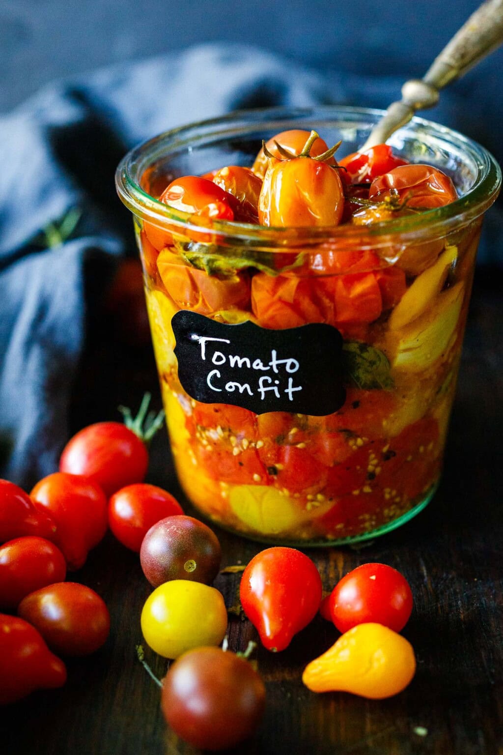 Easy Tomato Confit | Feasting At Home