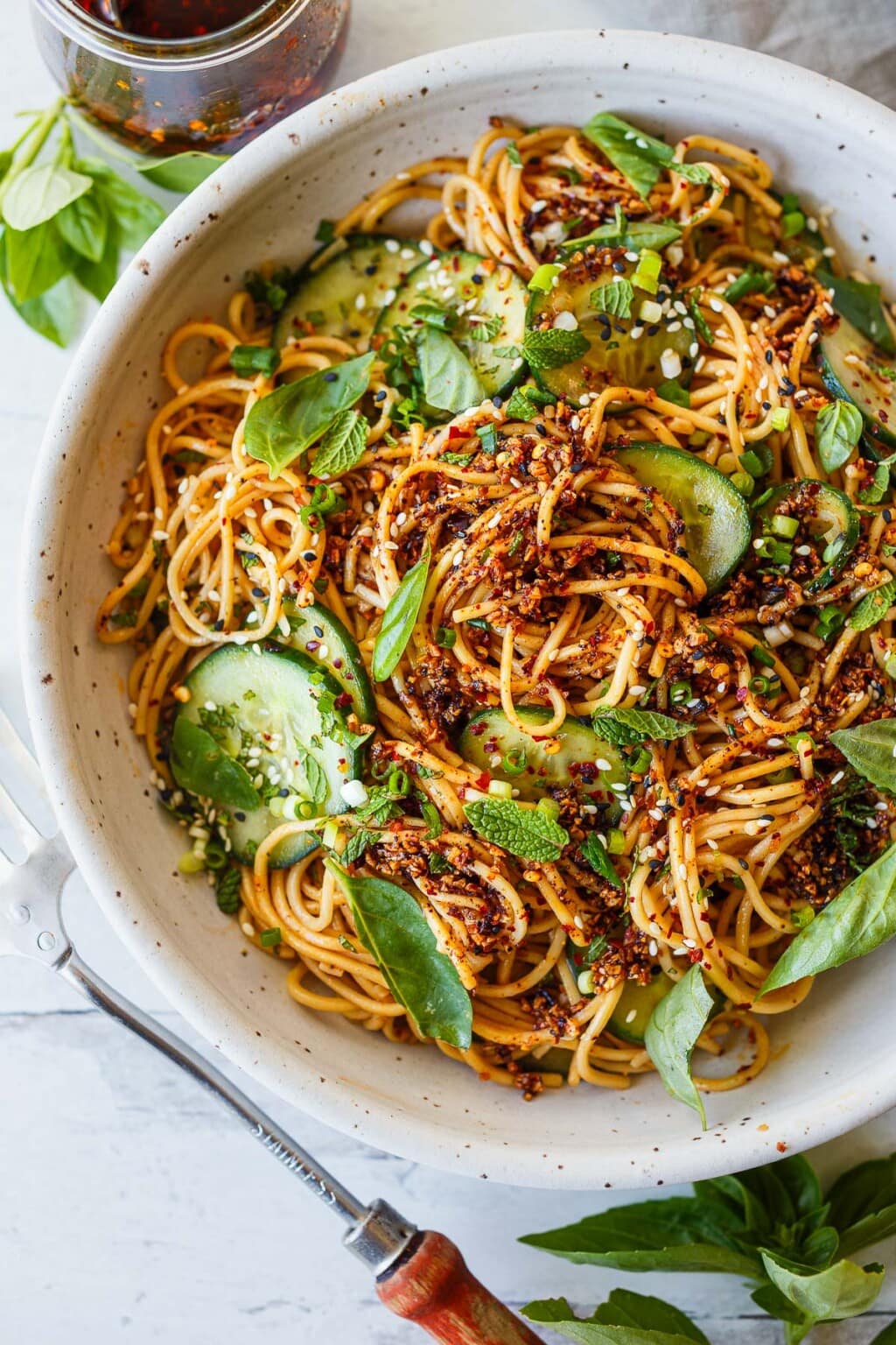 Refreshing Cold Noodle Salad Recipe