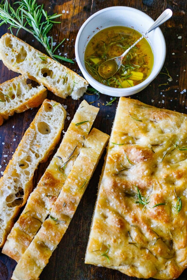 Homemade Focaccia Bread | Feasting At Home