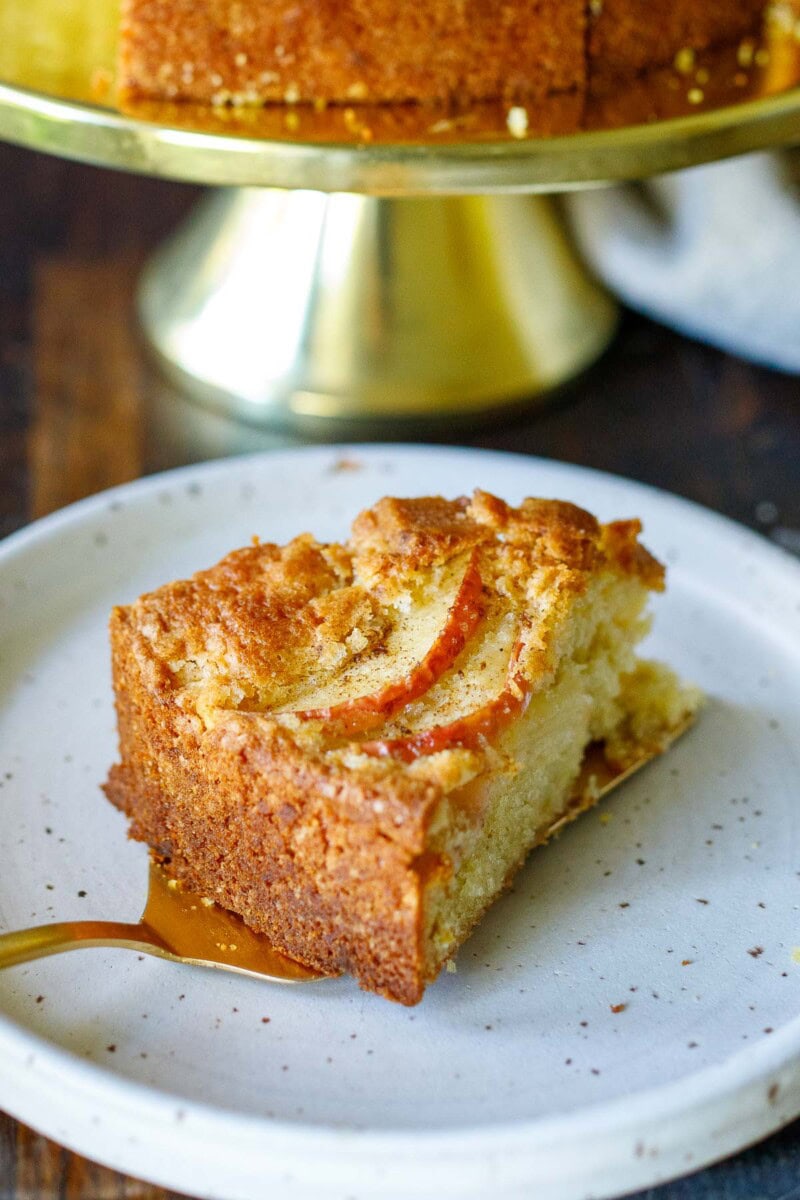 Fresh Apple Cake Recipe from Scratch (with Cardamom) | Feasting At Home
