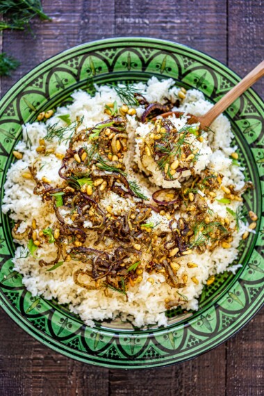 Fluffy Middle Eastern Rice | Feasting At Home