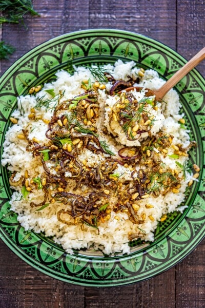 Fluffy Middle Eastern Rice | Feasting At Home
