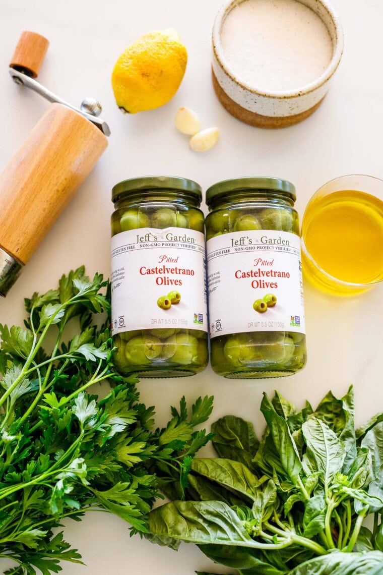 Castelvetrano Olive Tapenade | Feasting At Home