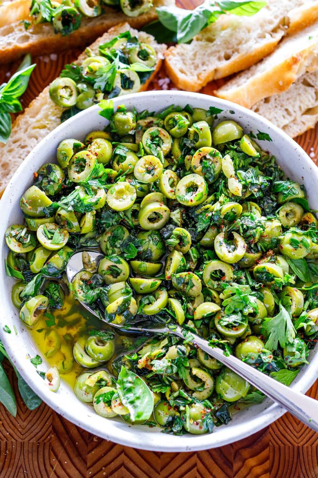 Castelvetrano Olive Tapenade | Feasting At Home