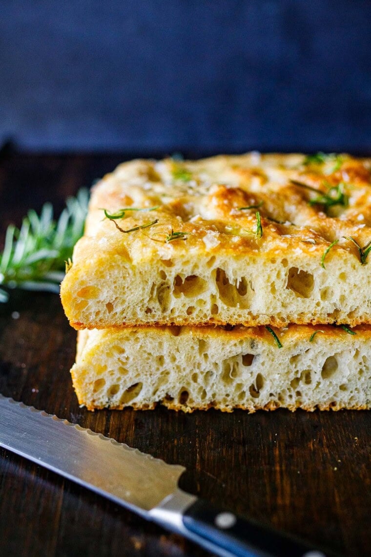 Homemade Focaccia Bread | Feasting At Home