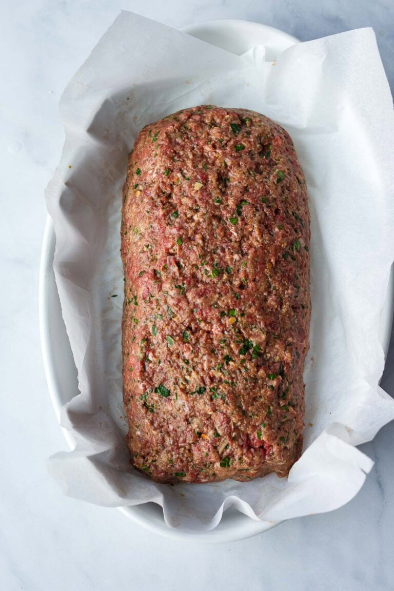 Classic Meatloaf Recipe - Feasting at Home