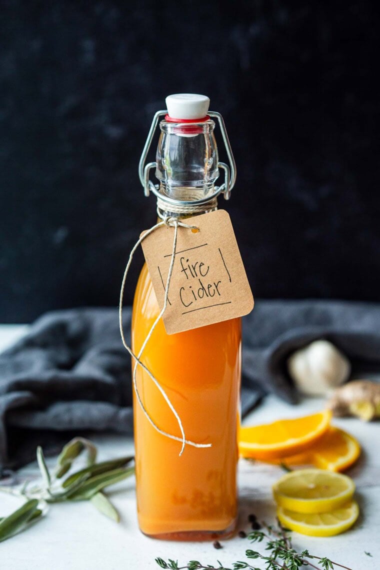 Traditional Fire Cider Recipe-Feasting at Home