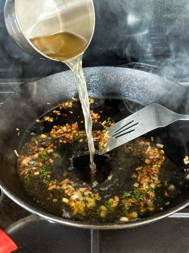 How to Make a Simple Pan Sauce | Feasting At Home