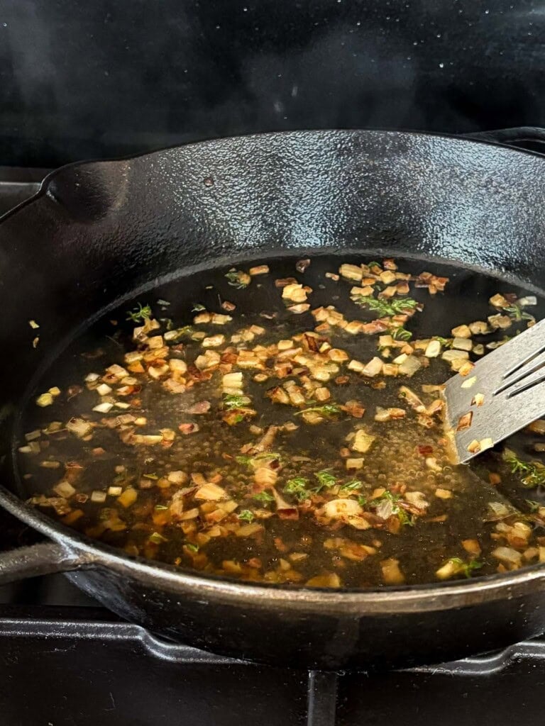 How to Make a Simple Pan Sauce | Feasting At Home