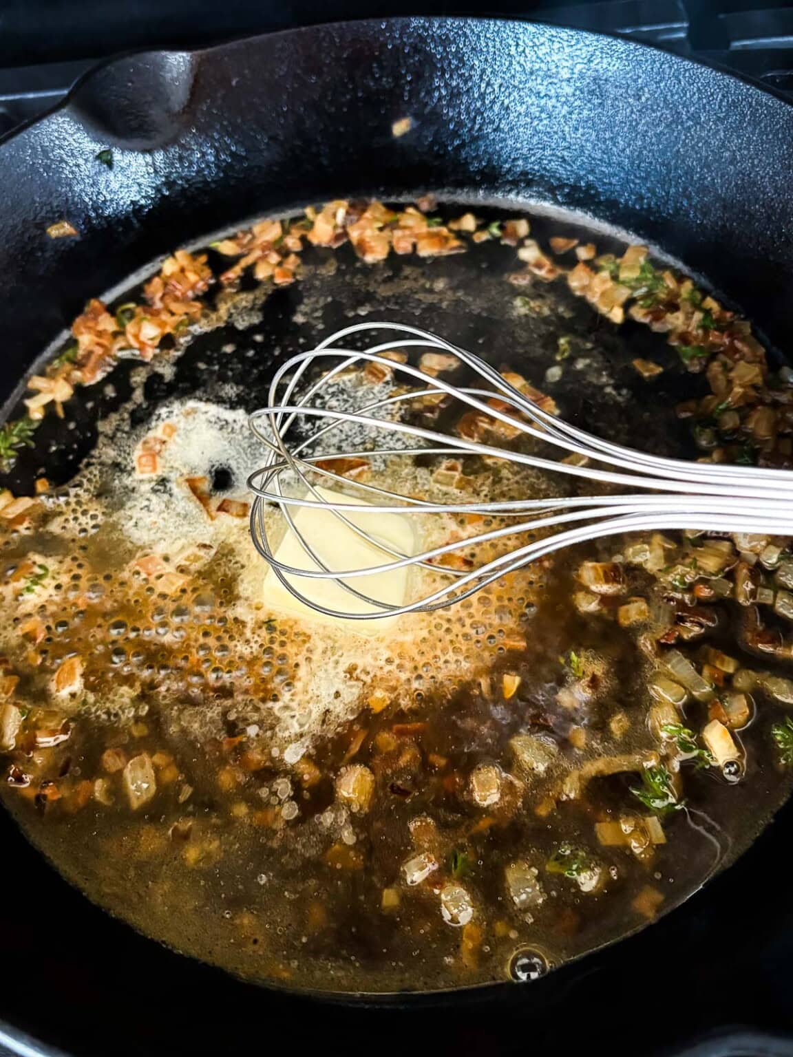 How to Make a Simple Pan Sauce | Feasting At Home