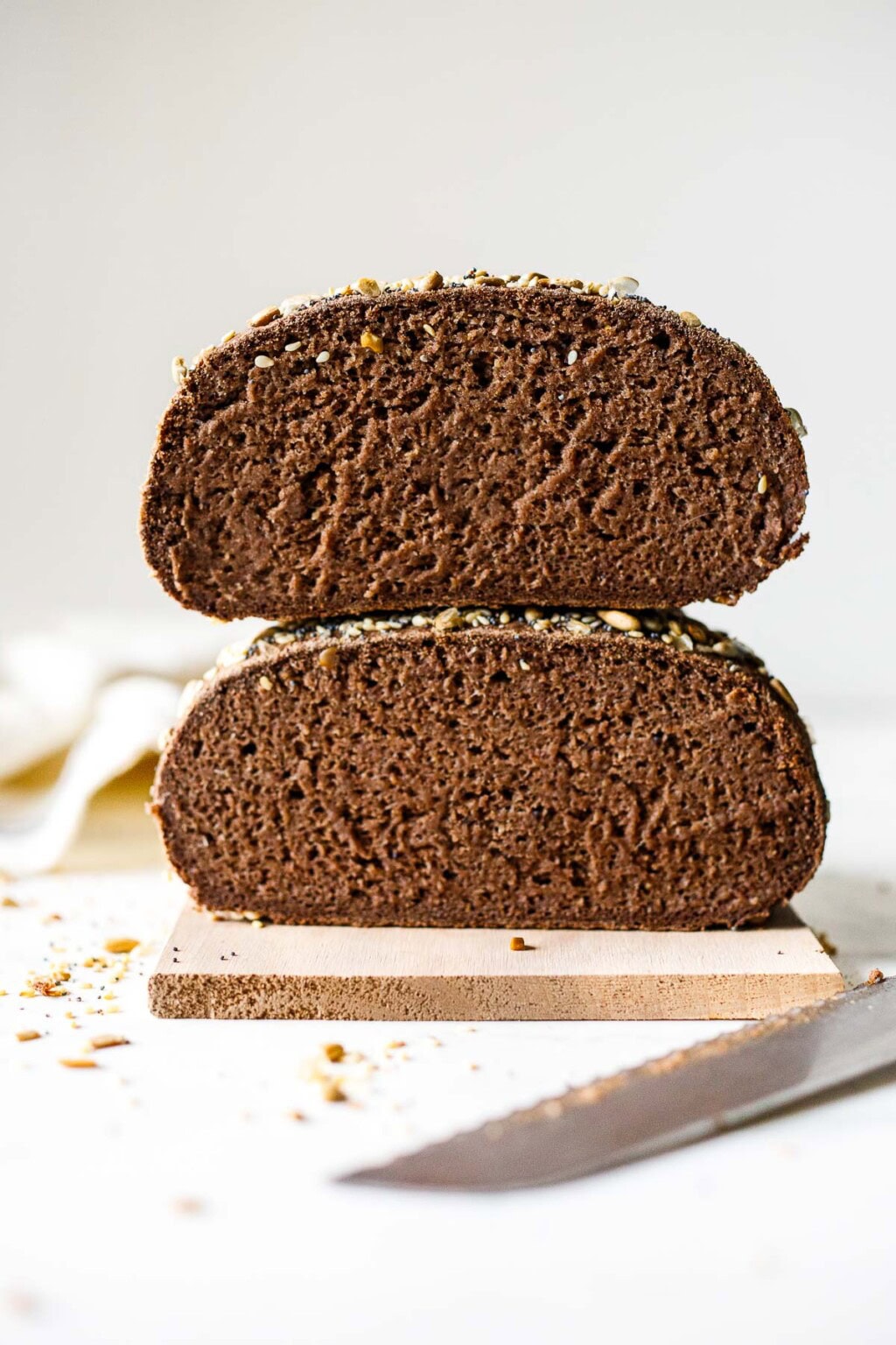Homemade Gluten Free Bread Recipe-Feasting at home