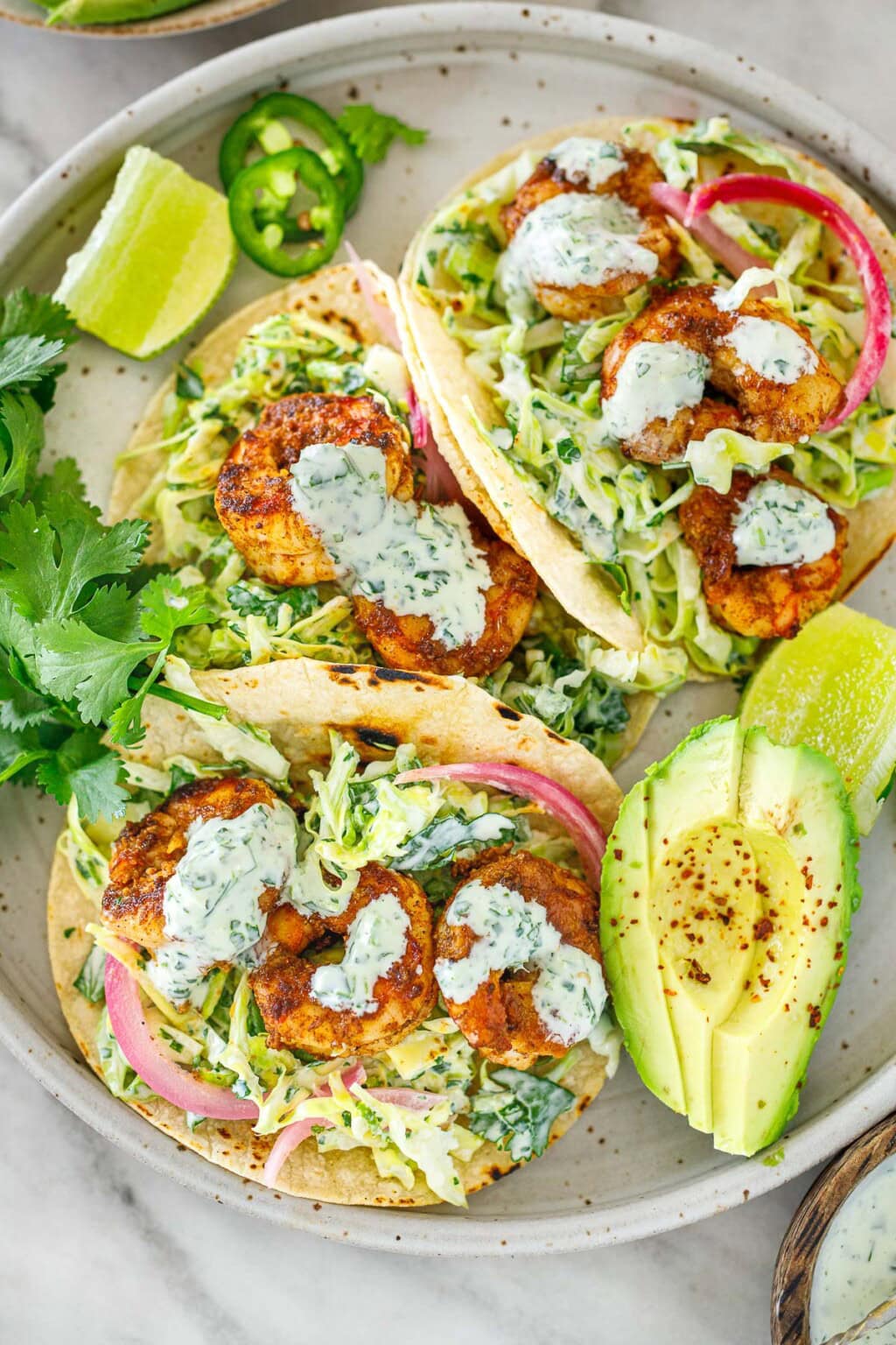 Best Shrimp Taco Recipe - Feasting At Home