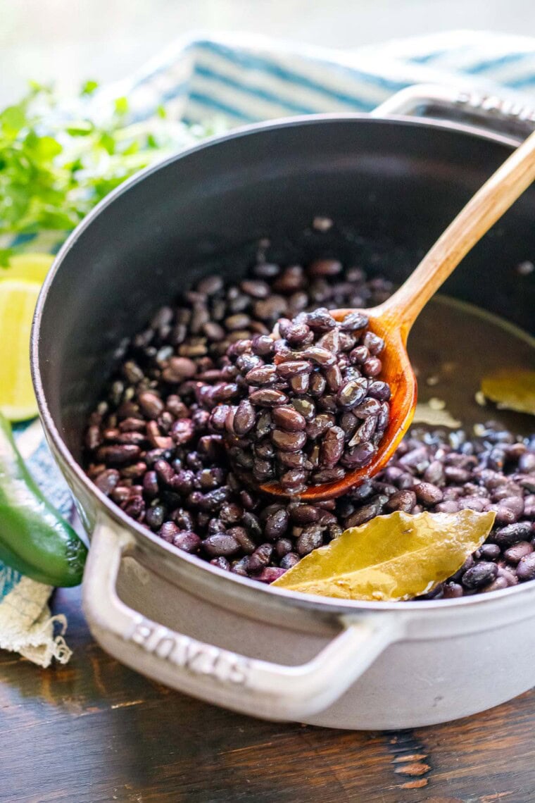 Black Beans Recipe (From Scratch) | Feasting At Home
