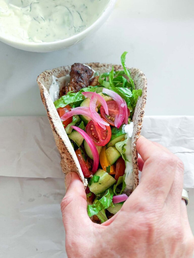 Greek Gyro Recipe - Feasting at Home
