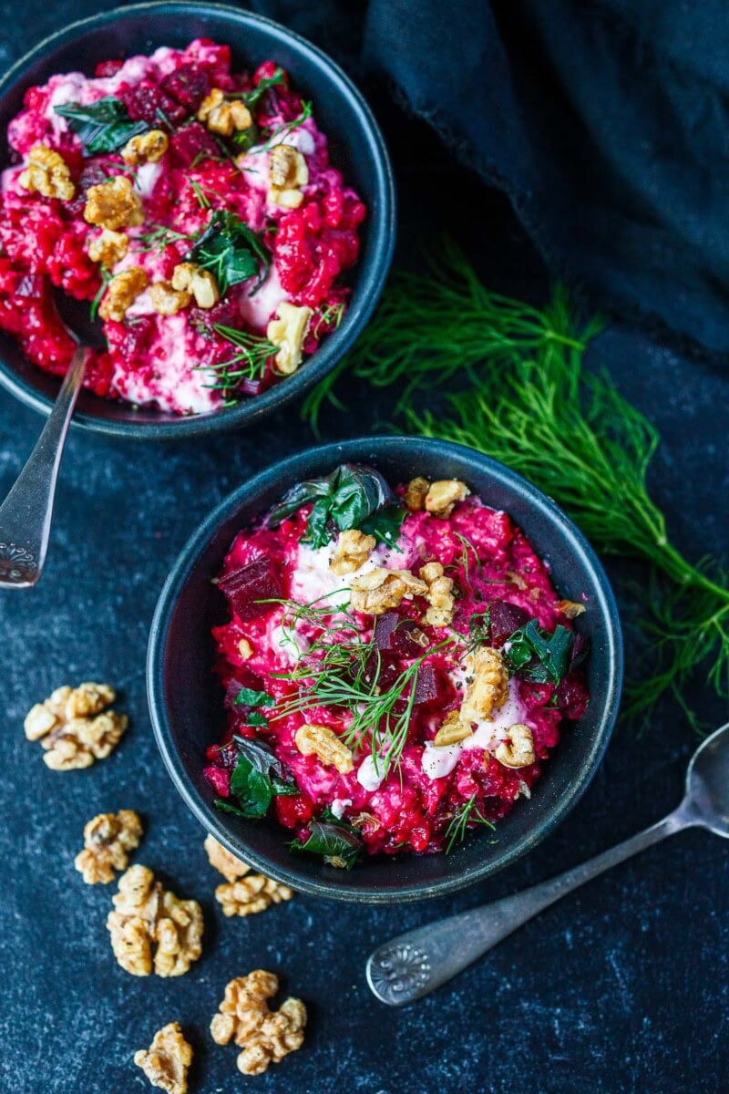 Beet Risotto | Feasting At Home