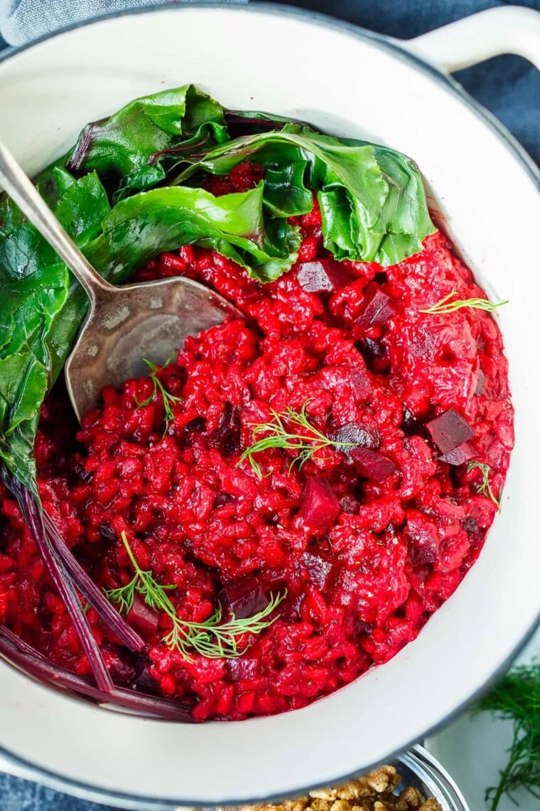 Beet Risotto | Feasting At Home