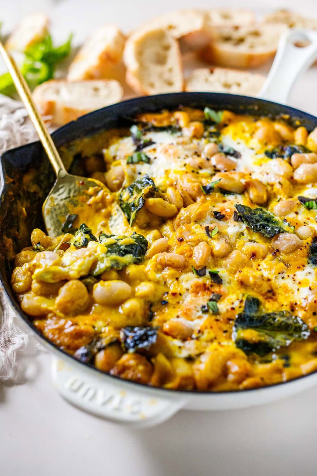 Cozy Baked Beans with Butternut Sauce | Feasting At Home