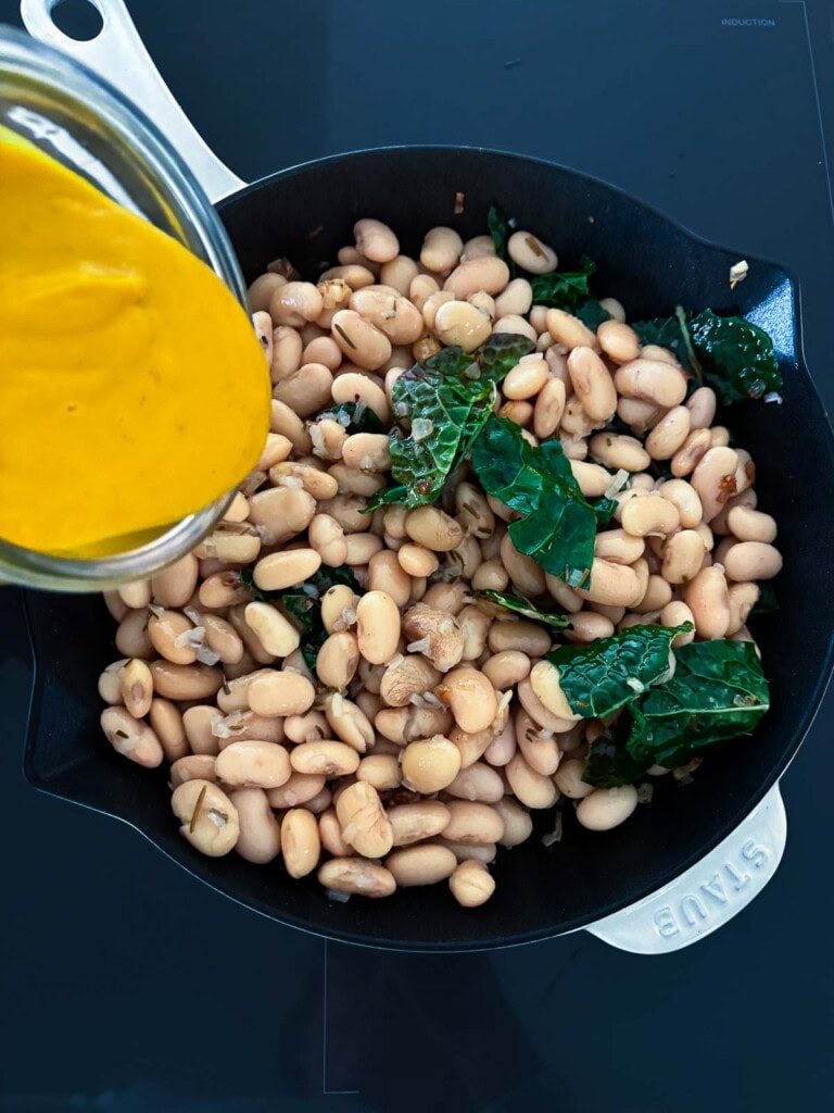 Cozy Baked Beans with Butternut Sauce | Feasting At Home