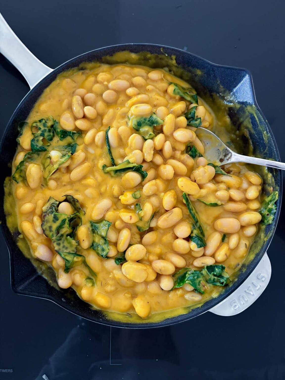 Cozy Baked Beans with Butternut Sauce | Feasting At Home