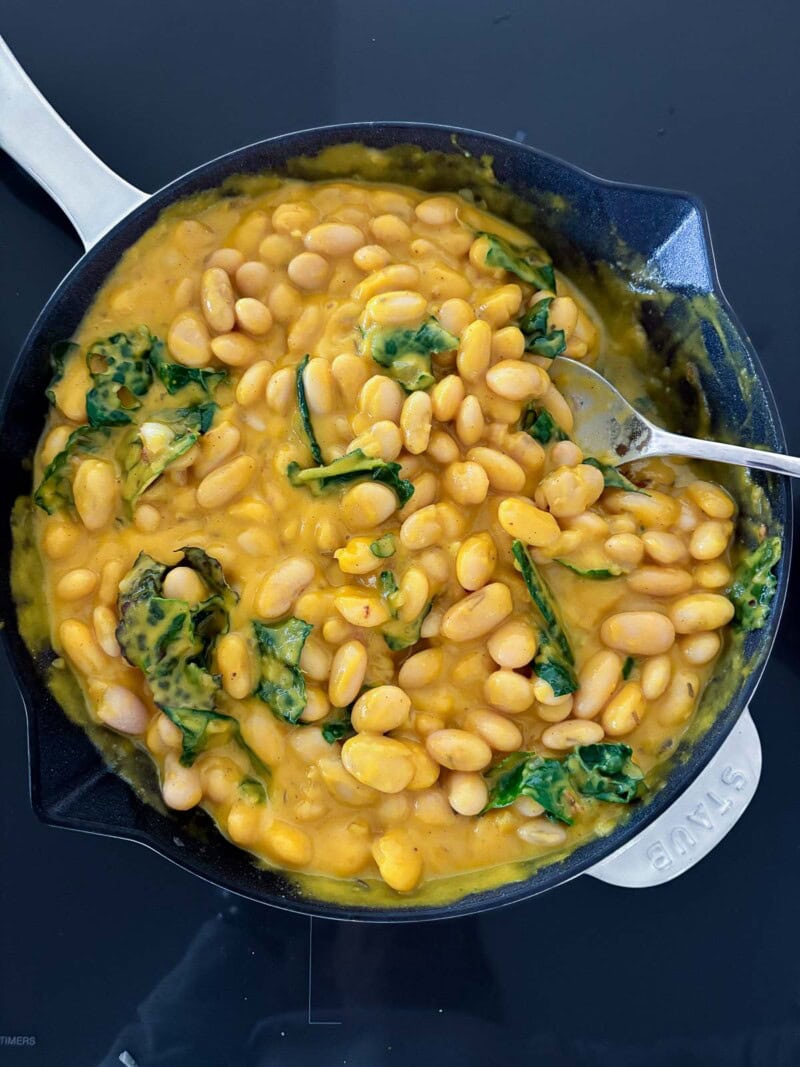 Cozy Baked Beans with Butternut Sauce | Feasting At Home