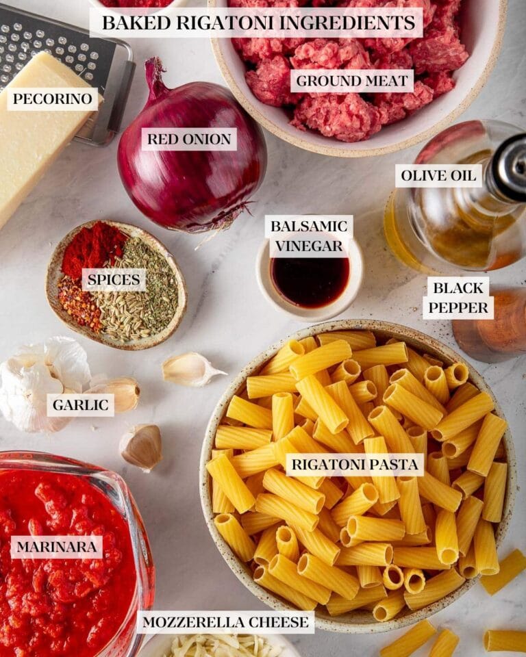 Baked Rigatoni | Feasting At Home