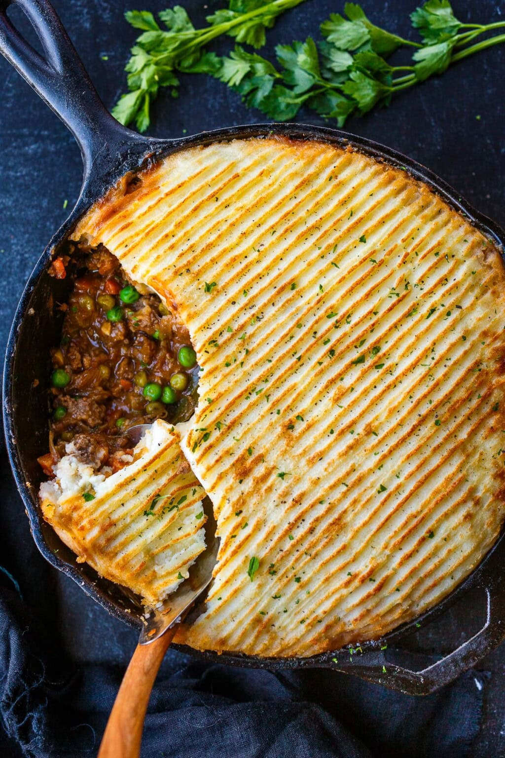 Delicious Cottage Pie Recipe with Caramelized Onions | Feasting At Home