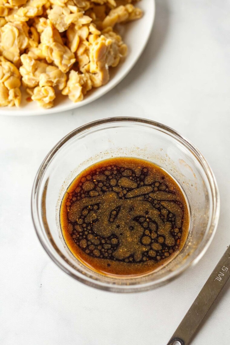 Sticky Tempeh Recipe: A Quick Healthy Dinner | Feasting At Home