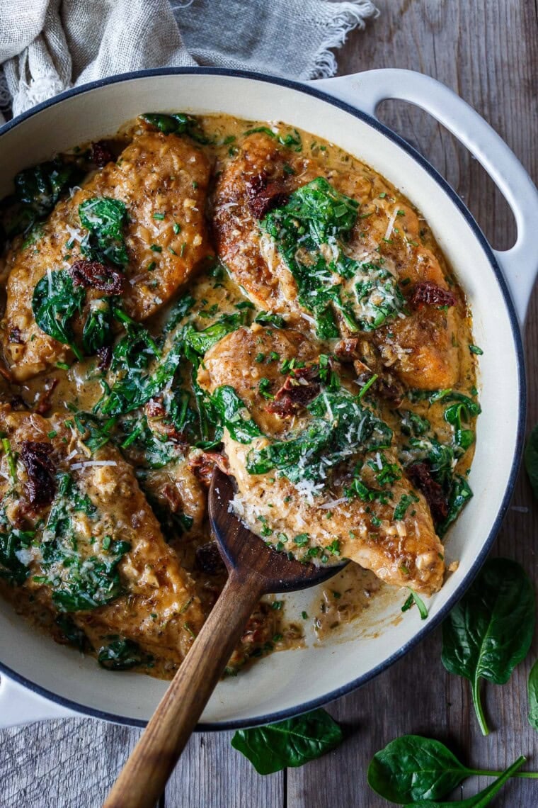 Simple Shredded Chicken (Three Ways!) | Feasting At Home