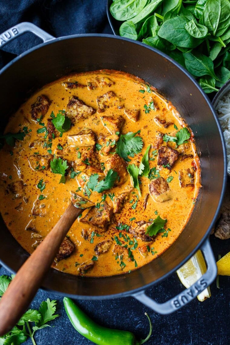 Indian Butter Tofu | Feasting At Home