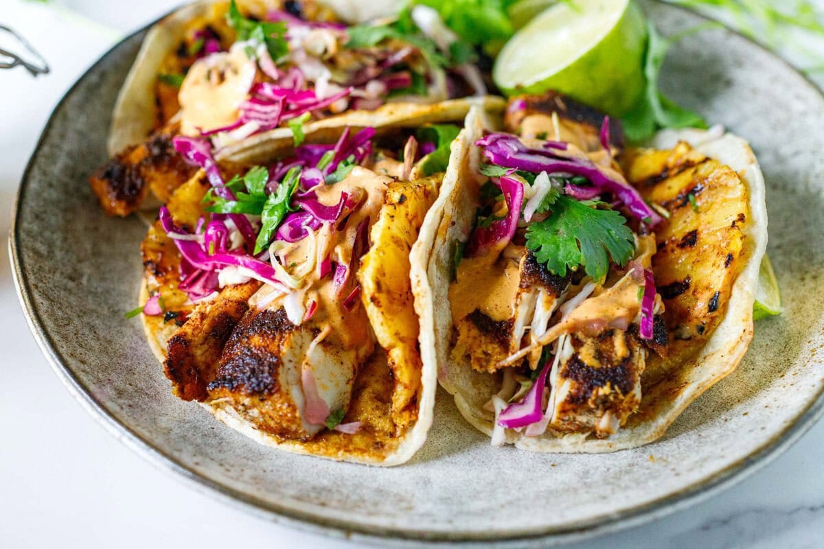 Mahi Mahi Tacos | Feasting At Home